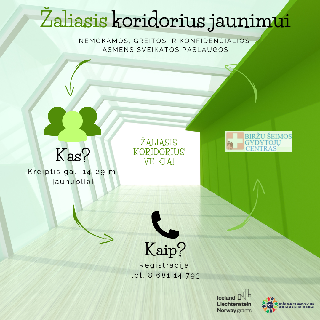 Žaliasis koridorius jaunimui